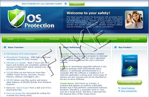 OS Protection - Dedicated 2-viruses.com