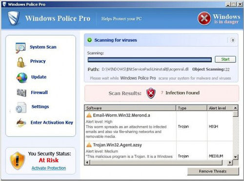 Windows Police PRO - Dedicated 2-viruses.com