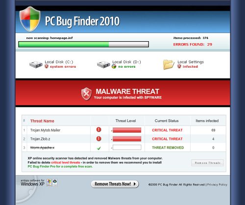 PC Bug Finder Pro – How to remove – Dedicated 2-viruses.com