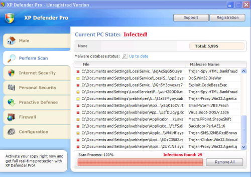 XP Defender Pro – How to remove – Dedicated 2-viruses.com