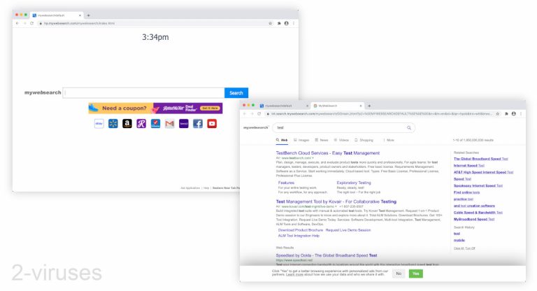 Mywebsearch Virus - Dedicated 2-viruses.com