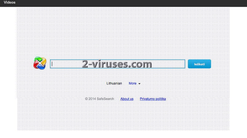 Safe Search – How to remove – Dedicated 2-viruses.com