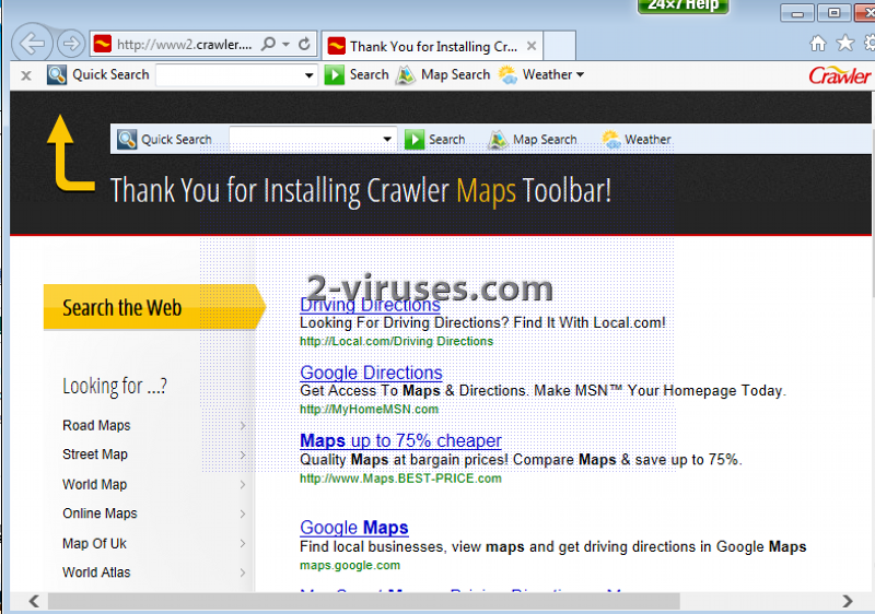 Crawler.com virus - Dedicated 2-viruses.com