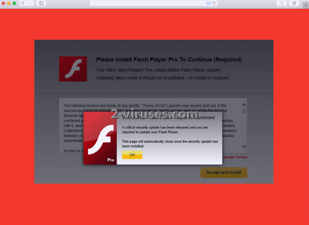 “Please Install Flash Player Pro To Continue” popup – How to remove ...