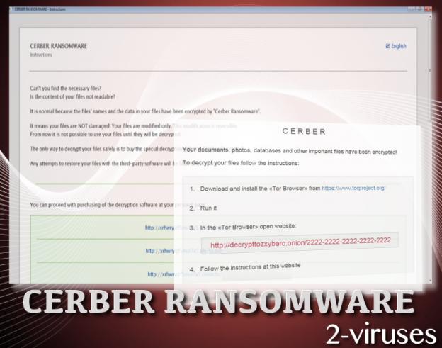 Cerber Ransomware – How to remove – Dedicated 2-viruses.com