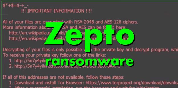 Zepto ransomware - Dedicated 2-viruses.com