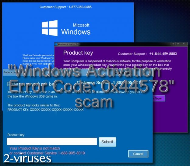 Windows Activation Error Code: 0x44578 – How to remove – Dedicated 2 ...