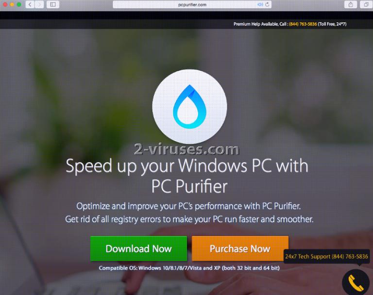 PC Purifier - Dedicated 2-viruses.com
