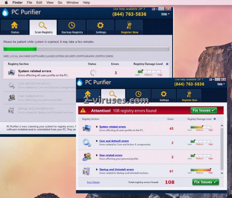 PC Purifier - Dedicated 2-viruses.com