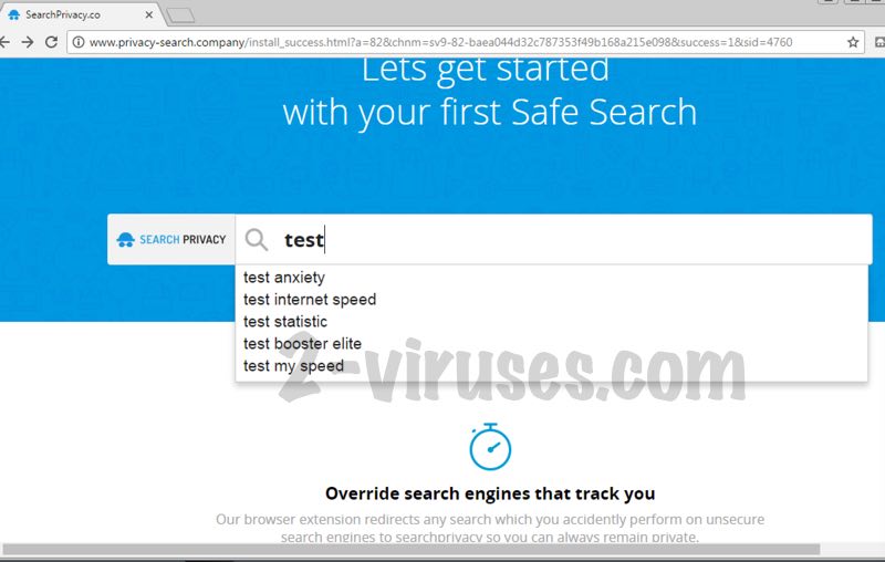 Search-privacy.net Virus - Dedicated 2-viruses.com