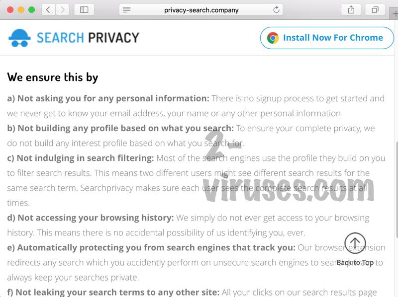 Search-privacy.net Virus - Dedicated 2-viruses.com