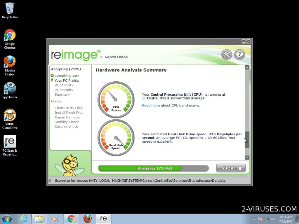 How to Clean and Protect Your Computer using Reimage anti-malware ...