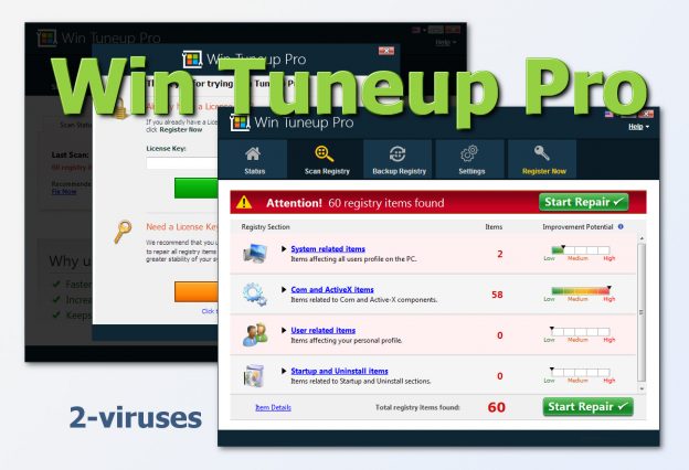 Win Tuneup Pro - Dedicated 2-viruses.com