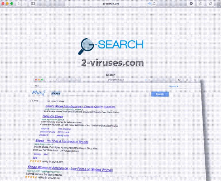 G-search.pro virus - Dedicated 2-viruses.com