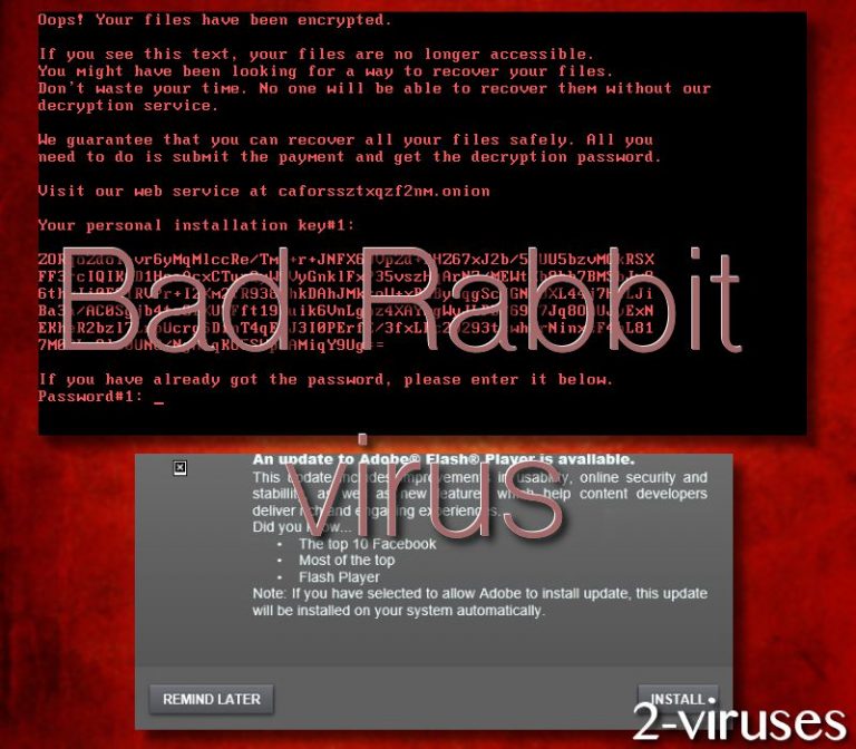 Bad Rabbit virus – How to remove – Dedicated 2-viruses.com
