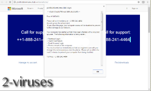 Excessive Popup Ads or Security Issues Alert Scam - Dedicated 2-viruses.com