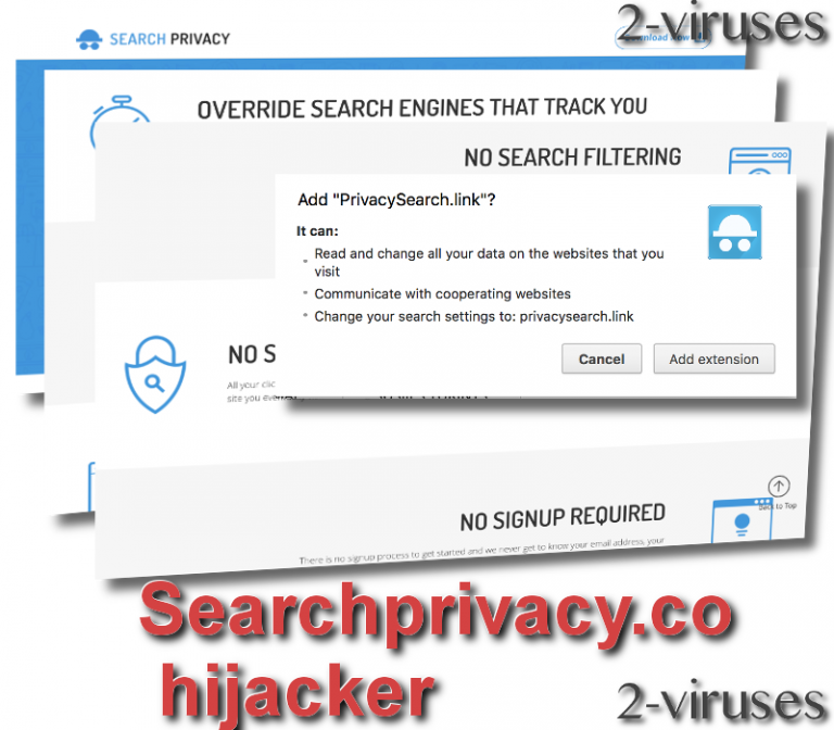 Searchprivacy.co hijacker - Dedicated 2-viruses.com