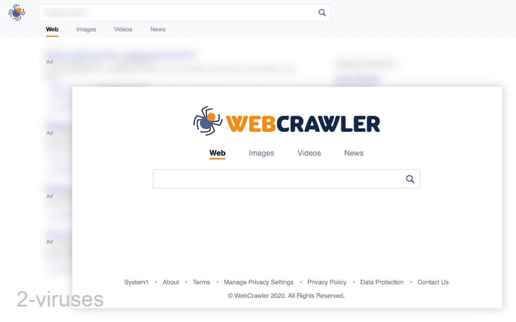 Webcrawler.com Hijacker - Dedicated 2-viruses.com