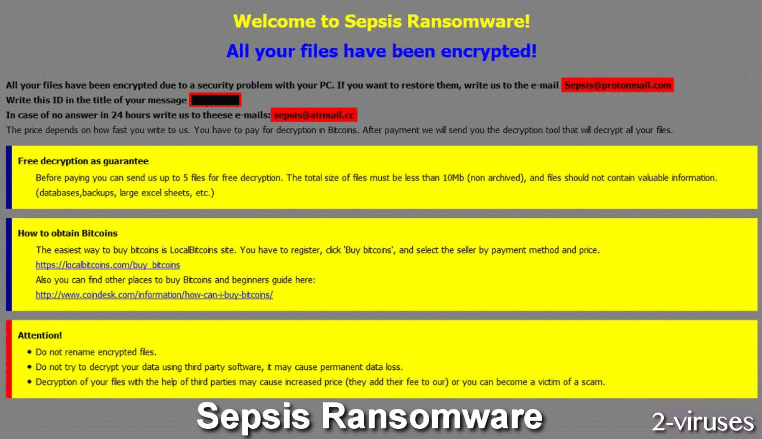 Sepsis Ransomware β How to remove β Dedicated 2-viruses.com Sepsis Ransomware β How to remove β Dedicated 2-viruses.com