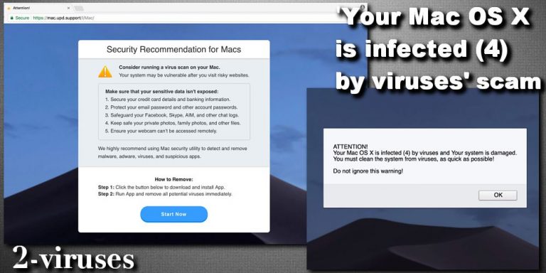 ‘Your Mac OS X is infected (4) by viruses’ scam – How to remove ...