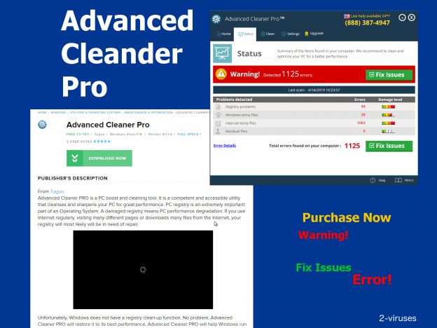 Advanced Cleaner Pro - Dedicated 2-viruses.com
