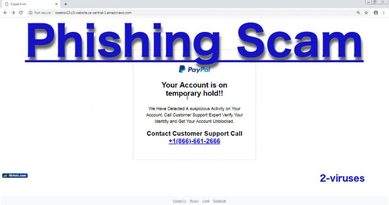 “Your PayPal Account Is On Temporary Hold” phishing scam - Dedicated 2 ...