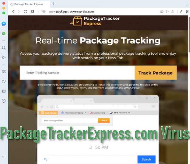 PackageTrackerExpress.com Virus – How to remove – Dedicated 2-viruses.com