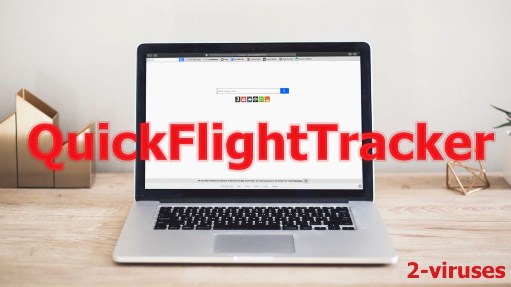 QuickFlightTracker New Tab - Dedicated 2-viruses.com