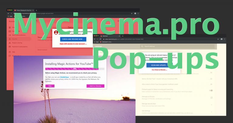 Mycinema.pro Pop-ups – How to remove – Dedicated 2-viruses.com