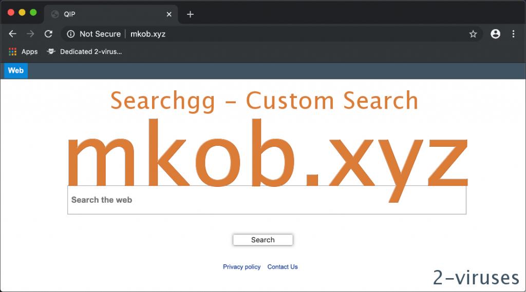 Mkob.xyz Hijacker - Dedicated 2-viruses.com