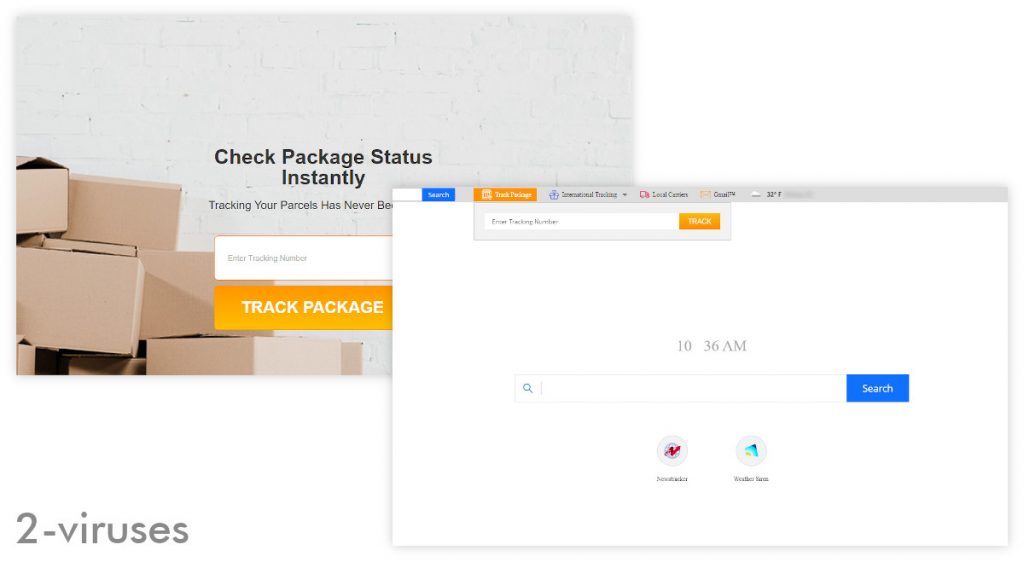 Smart Package Tracker - Dedicated 2-viruses.com