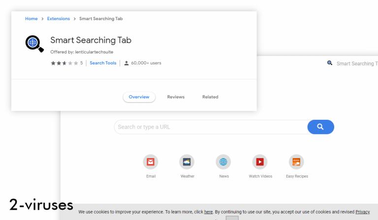 Hsmartsearching.net Hijacker - Dedicated 2-viruses.com