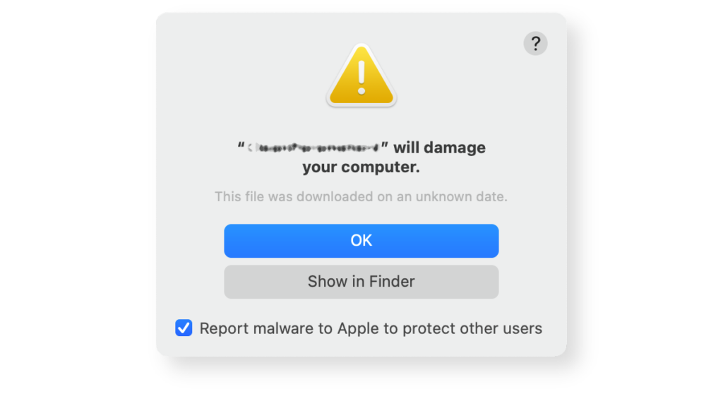 File Will Damage Your Computer - Mac Warning - Dedicated 2-viruses.com