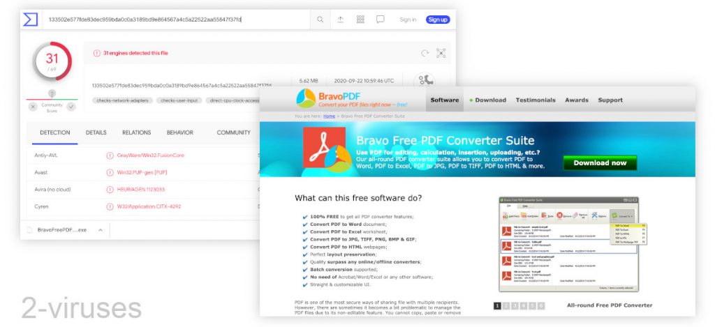 Bravo PDF Converter – How to remove – Dedicated 2-viruses.com