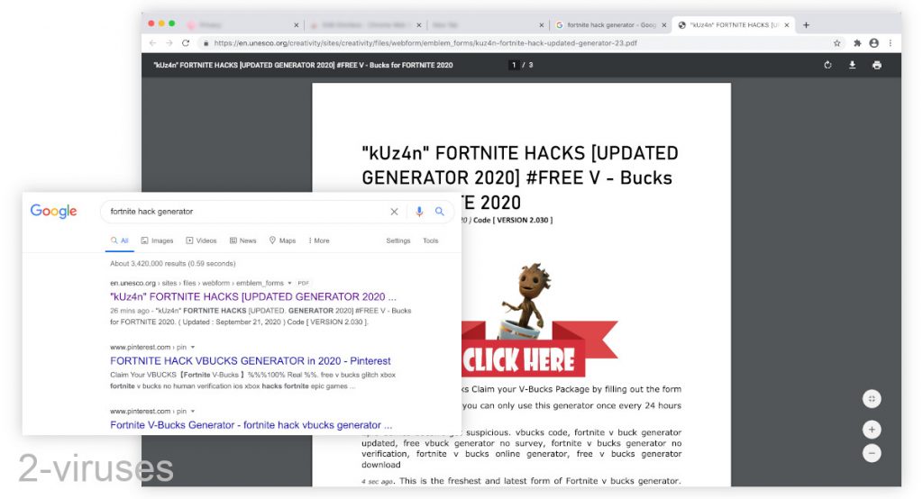 Fortnite Virus – How to remove (Apr, 2021) – Dedicated 2-viruses.com