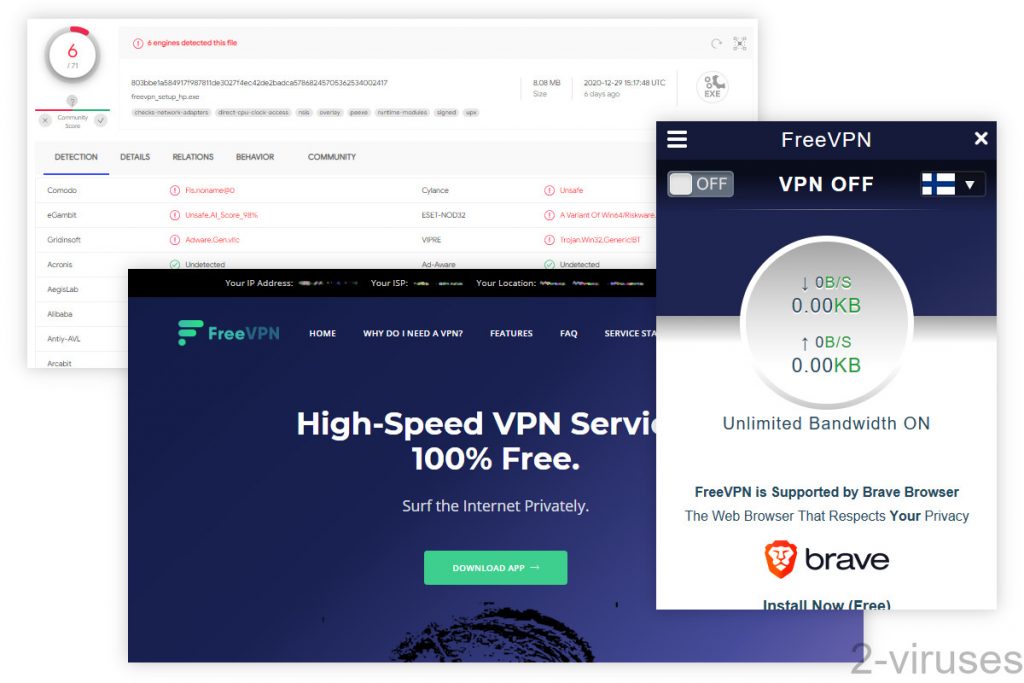 Freevpn.win PUP – How to remove – Dedicated 2-viruses.com
