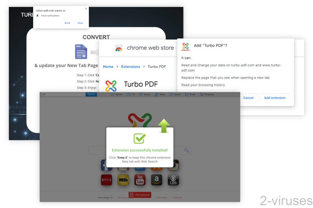 Turbo PDF Hijacker - Dedicated 2-viruses.com