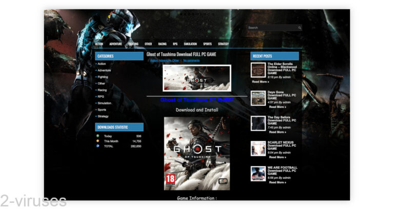Full-games.org Scam - Dedicated 2-viruses.com
