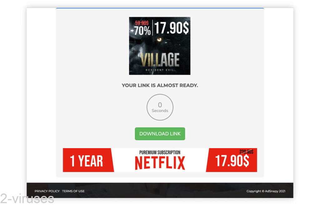 Cpygamescracked.com Scam Site – How to remove – Dedicated 2-viruses.com
